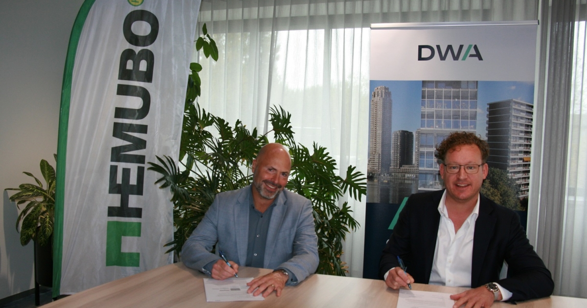 DWA en Hemubo slaan de handen ineen voor verduurzaming van woningbouw - DWA